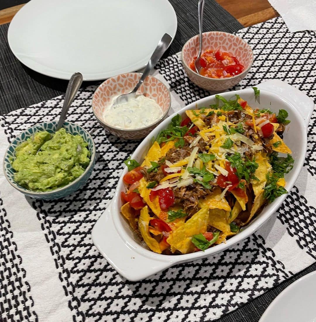 Ultra Crispy Mexican Pulled Pork Nachos