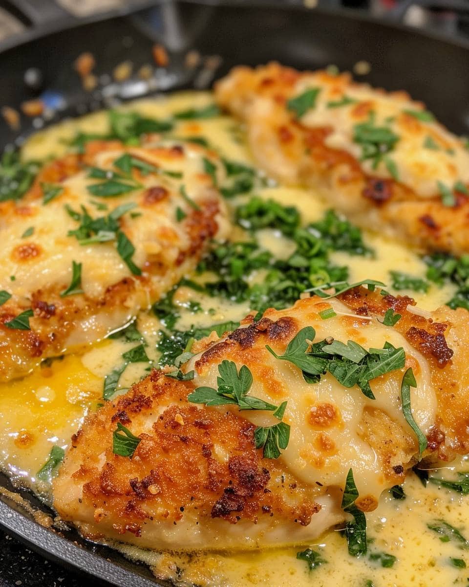 Creamy Garlic Parmesan Chicken Recipe + Serving Suggestions