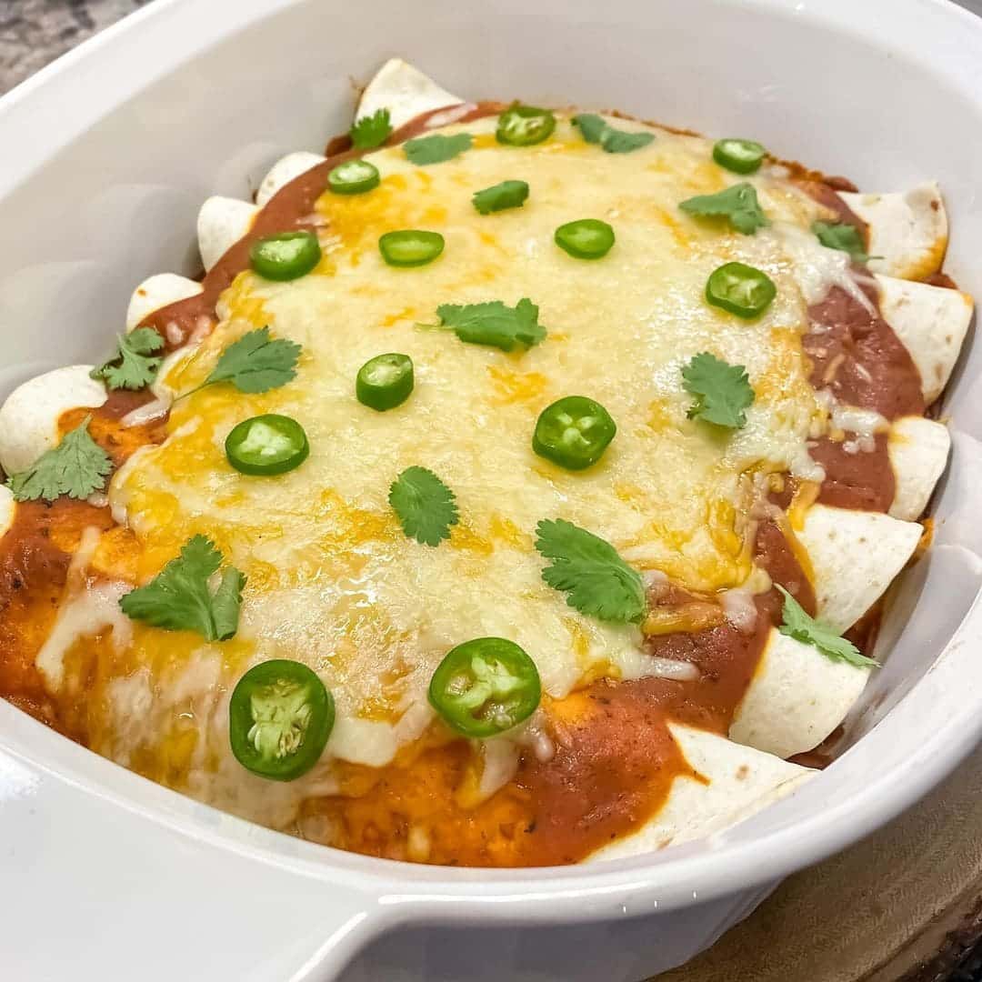 Pulled Pork Enchiladas With Smoky Sauce