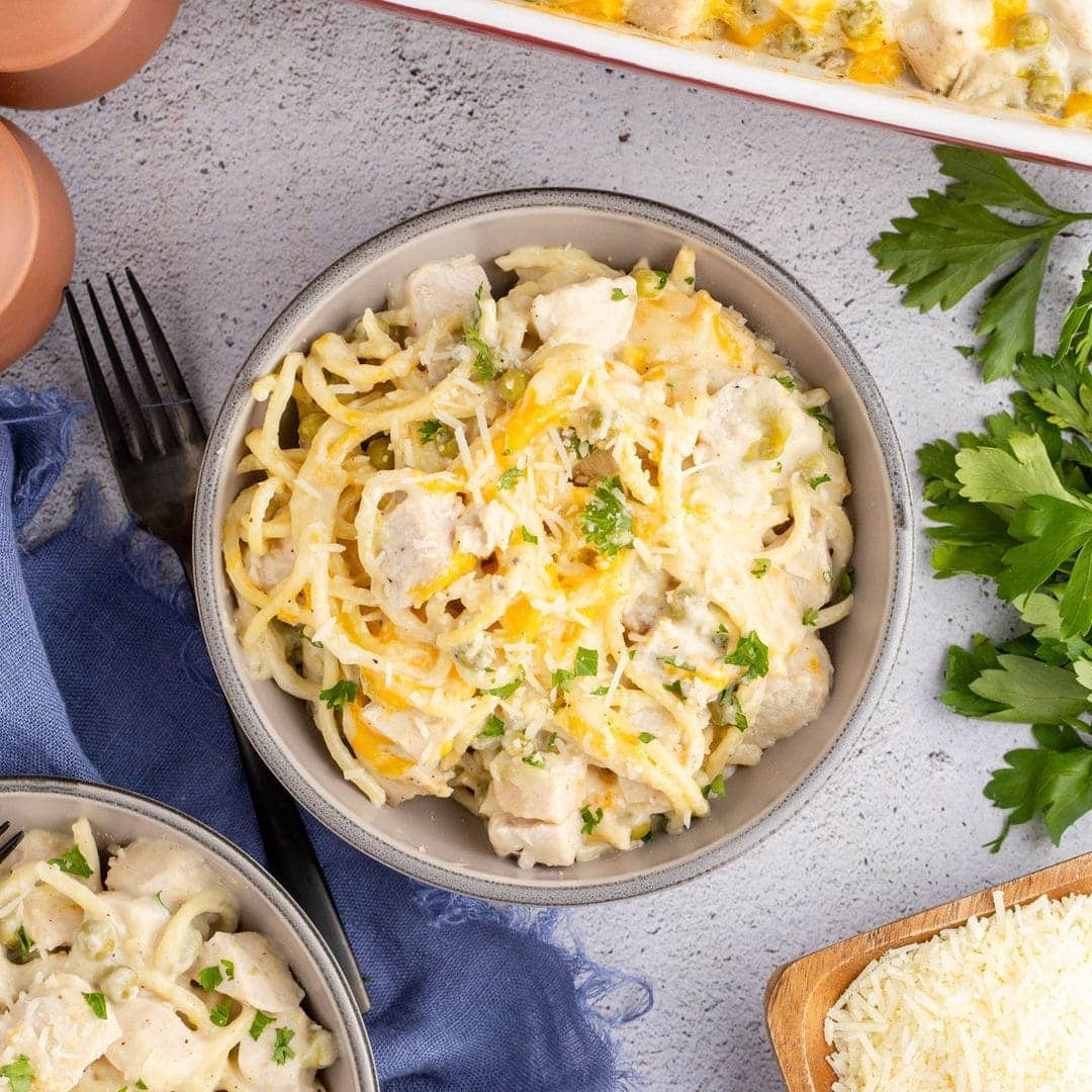 Turkey Tetrazzini A La Stouffer’s (Copycat Recipe)
