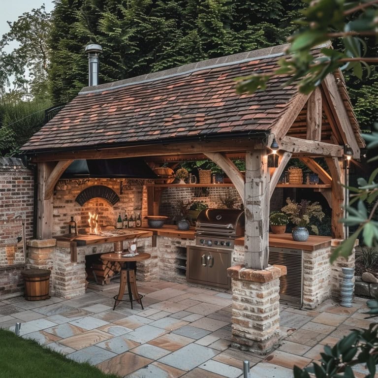20 Reasons A Brick Outdoor Kitchen Will Transform Your Backyard