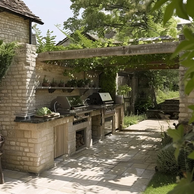 20 Reasons A Brick Outdoor Kitchen Will Transform Your Backyard