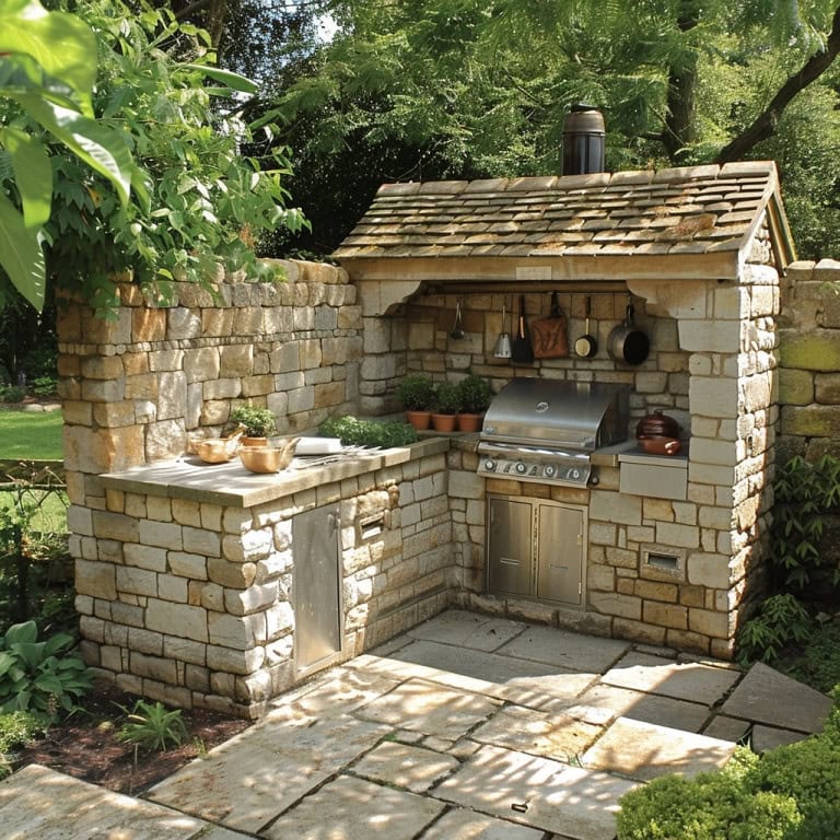 20 Reasons A Brick Outdoor Kitchen Will Transform Your Backyard