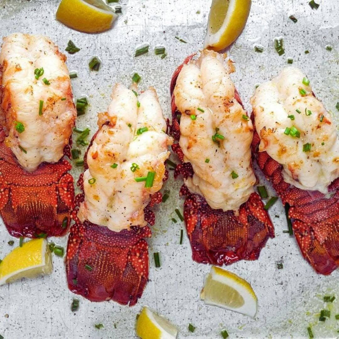 Broiled Salted Butter Lobster Tails: Perfect For Date Night