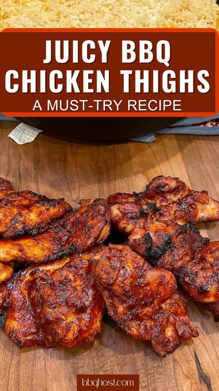 Juicy BBQ Chicken Thighs: Crispy Skin, Smoky Bite