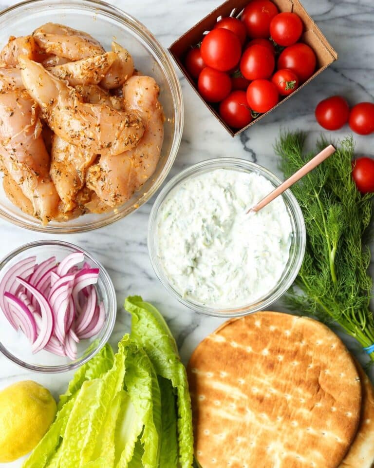 Barbecued Greek Lamb With Creamy Tzatziki Recipe